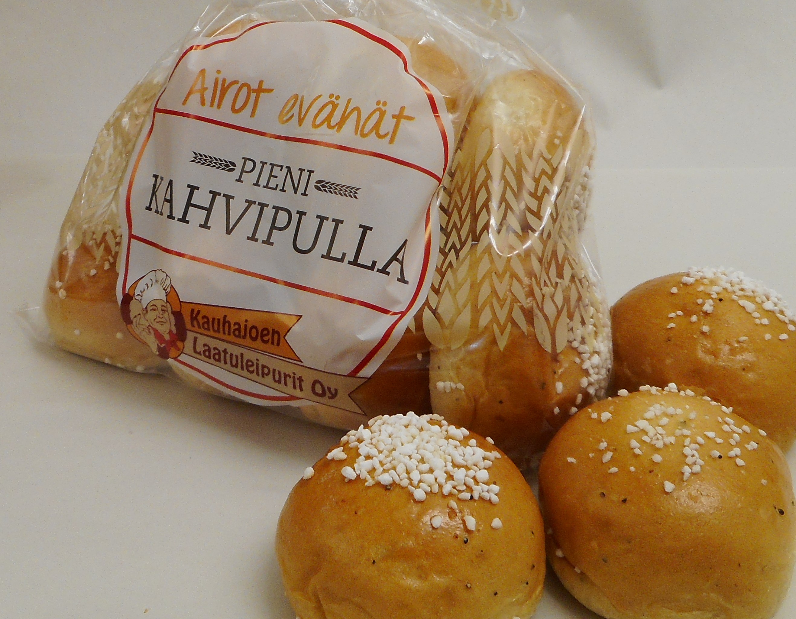 Kauhajoen laatuleipurit Oy | Pieni kahvipulla 8 kpl